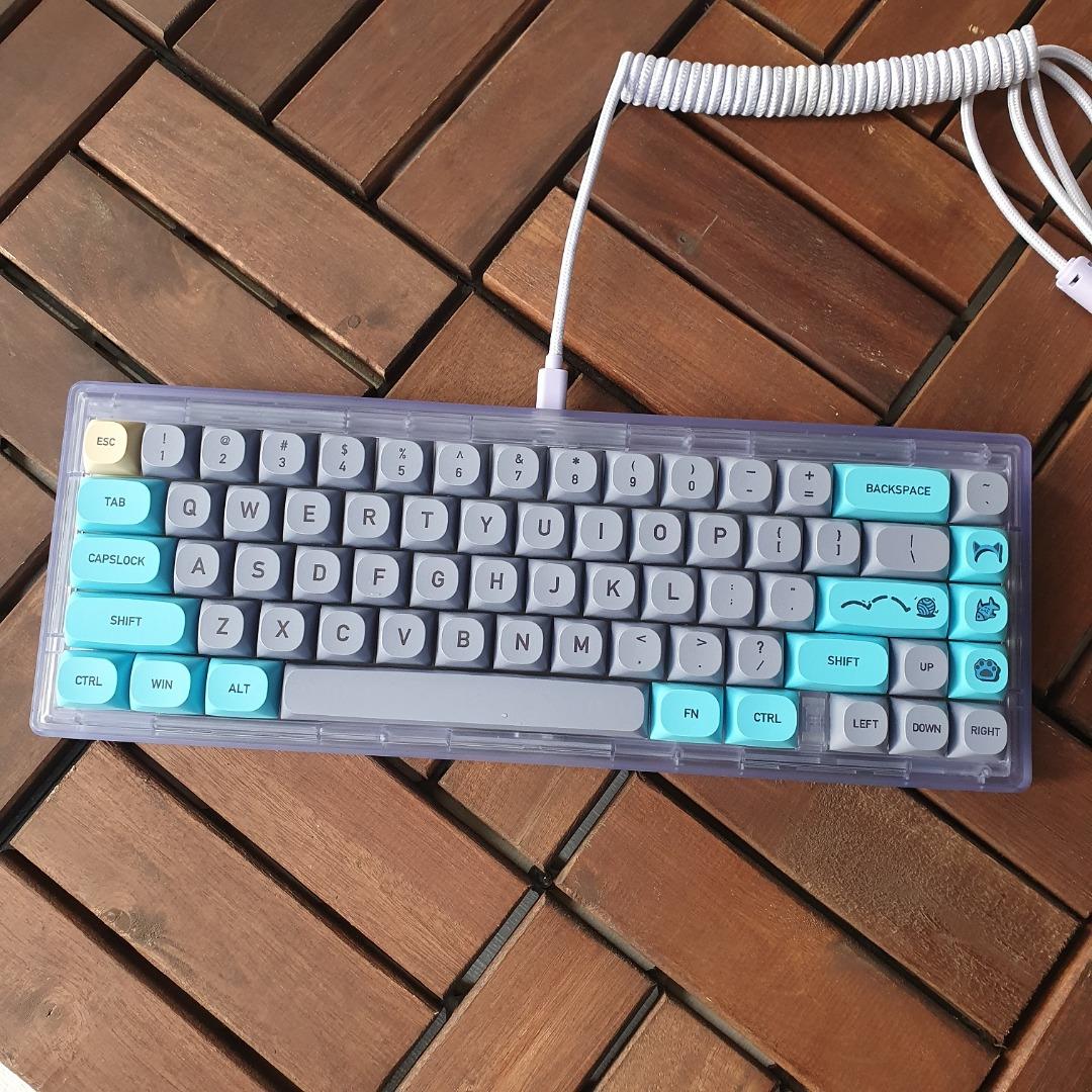 Built CIY GAS67 Custom Gasket-mounted mechanical keyboard ASSEMBLED ...