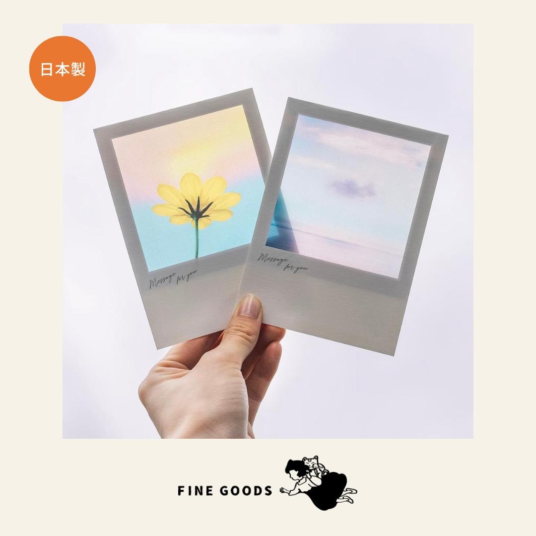 Clear Postcard / Message card / Thank you card 透明心意卡 感謝卡 生日卡 萬用卡 日本文具 ...