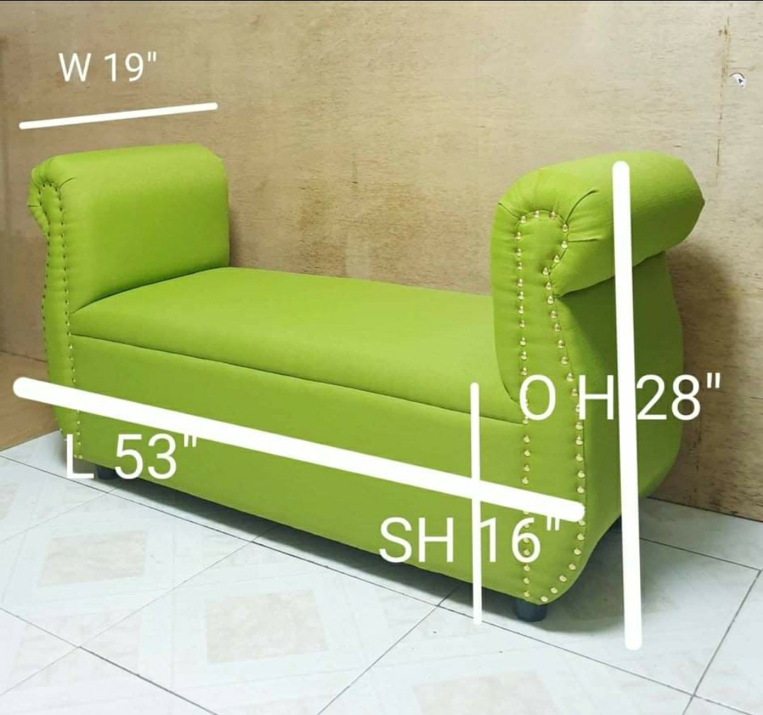 CLEO BENCH SOFA, Furniture & Home Living, Furniture, Sofas on Carousell