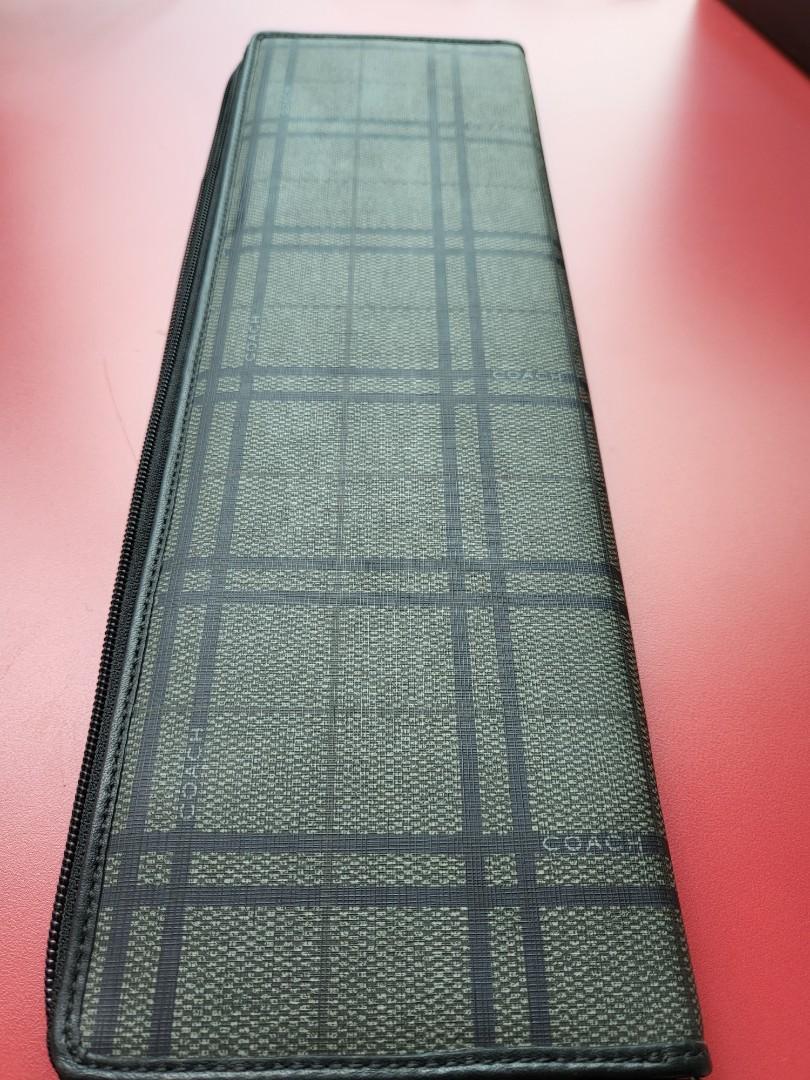 Coach executive tie carrying case, Men's Fashion, Bags, Belt bags ...