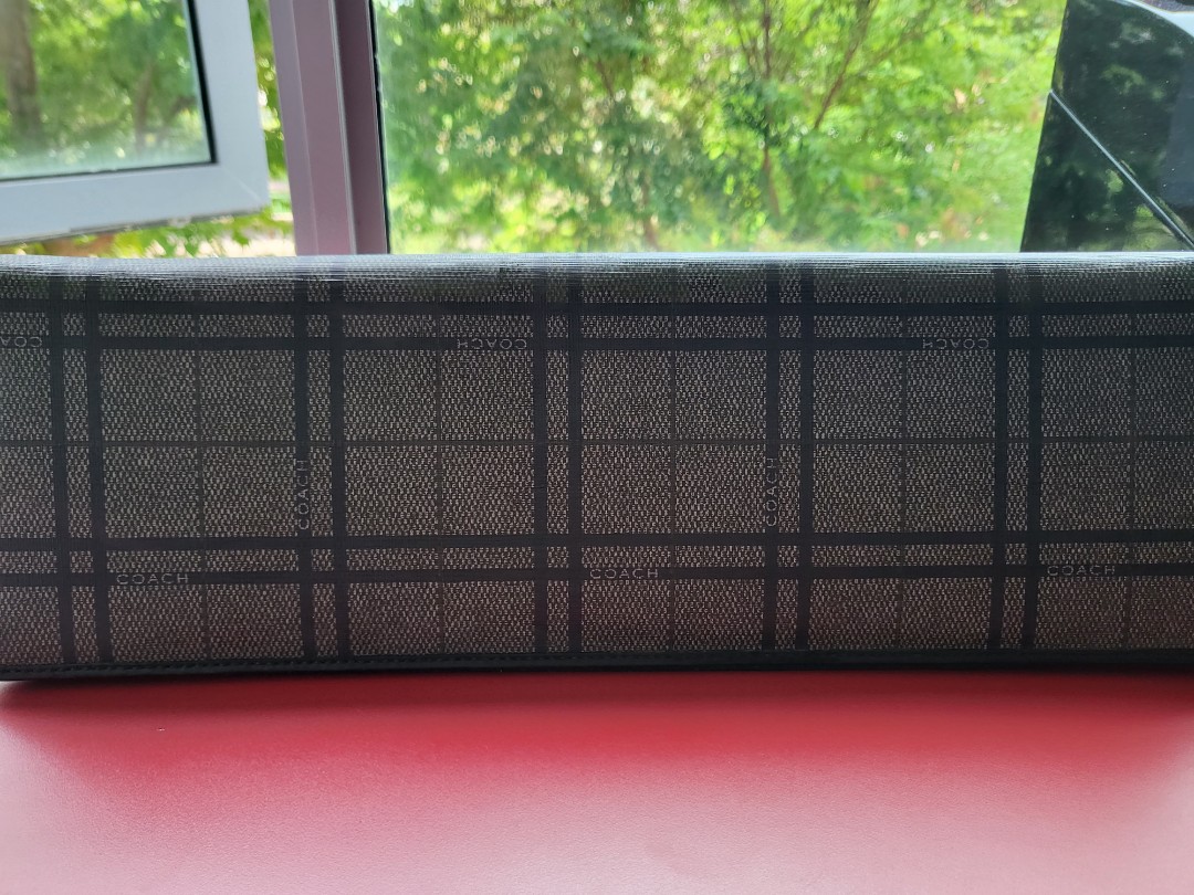 Coach executive tie carrying case, Men's Fashion, Bags, Belt bags ...
