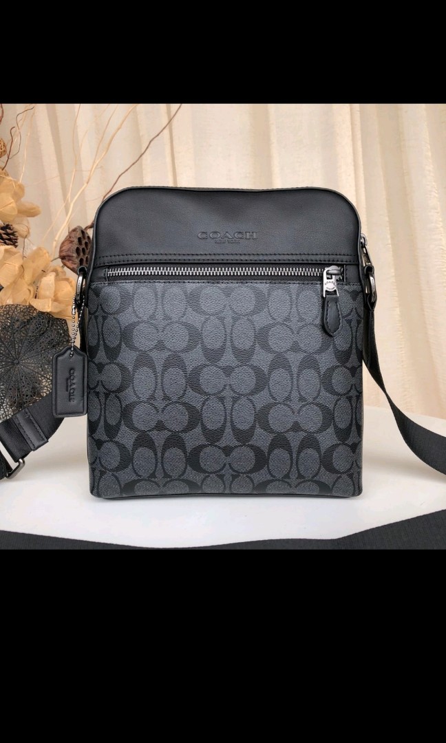 Coach Men Sling 73336 Bag, Men's Fashion, Bags, Sling Bags on Carousell