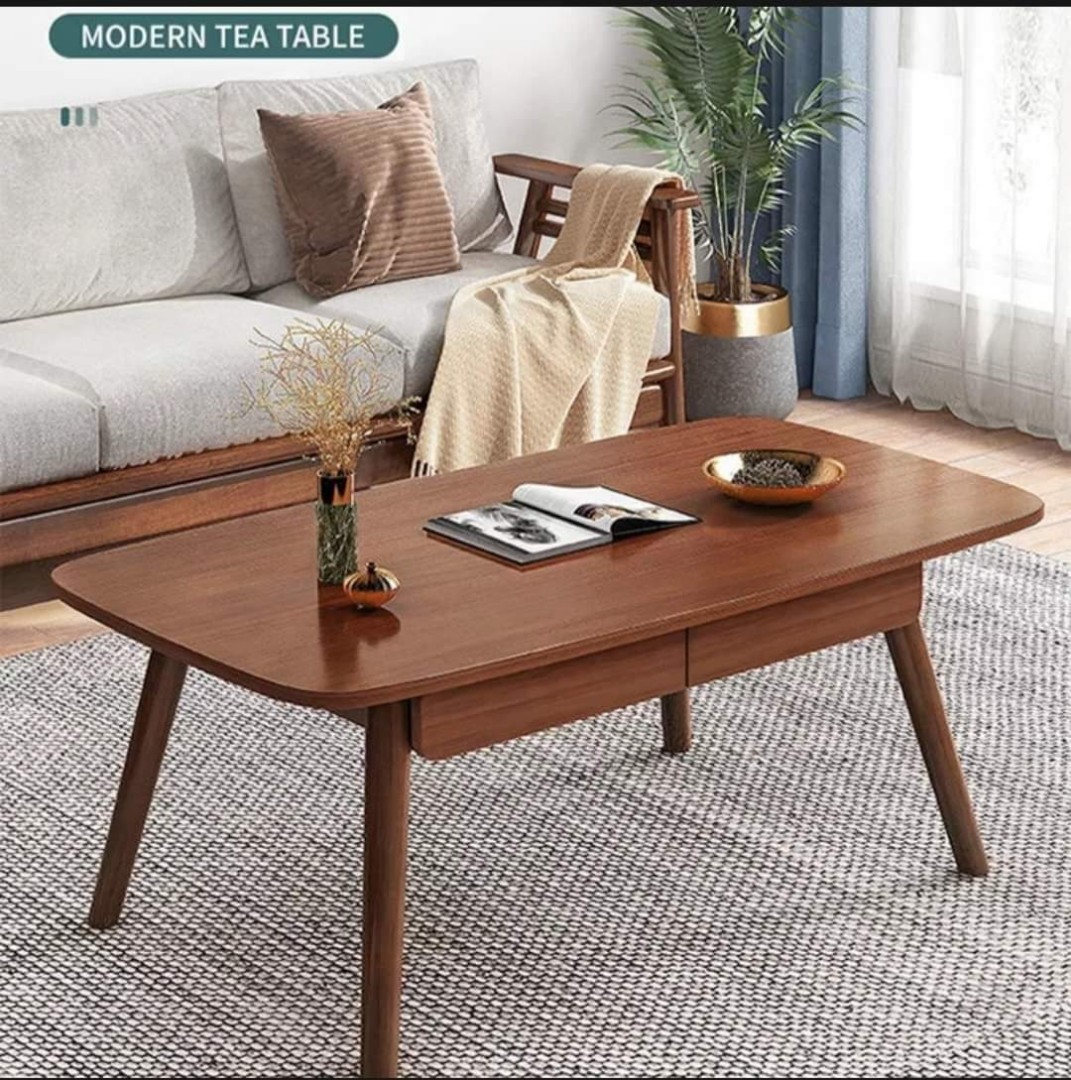 Coospro Center Table with drawer, Furniture & Home Living, Furniture ...