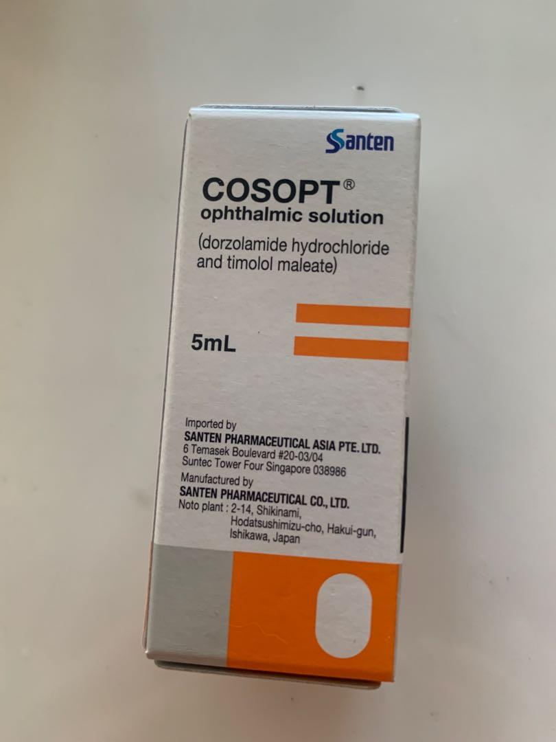 Cosopt eye drop, Pet Supplies, Health & Grooming on Carousell