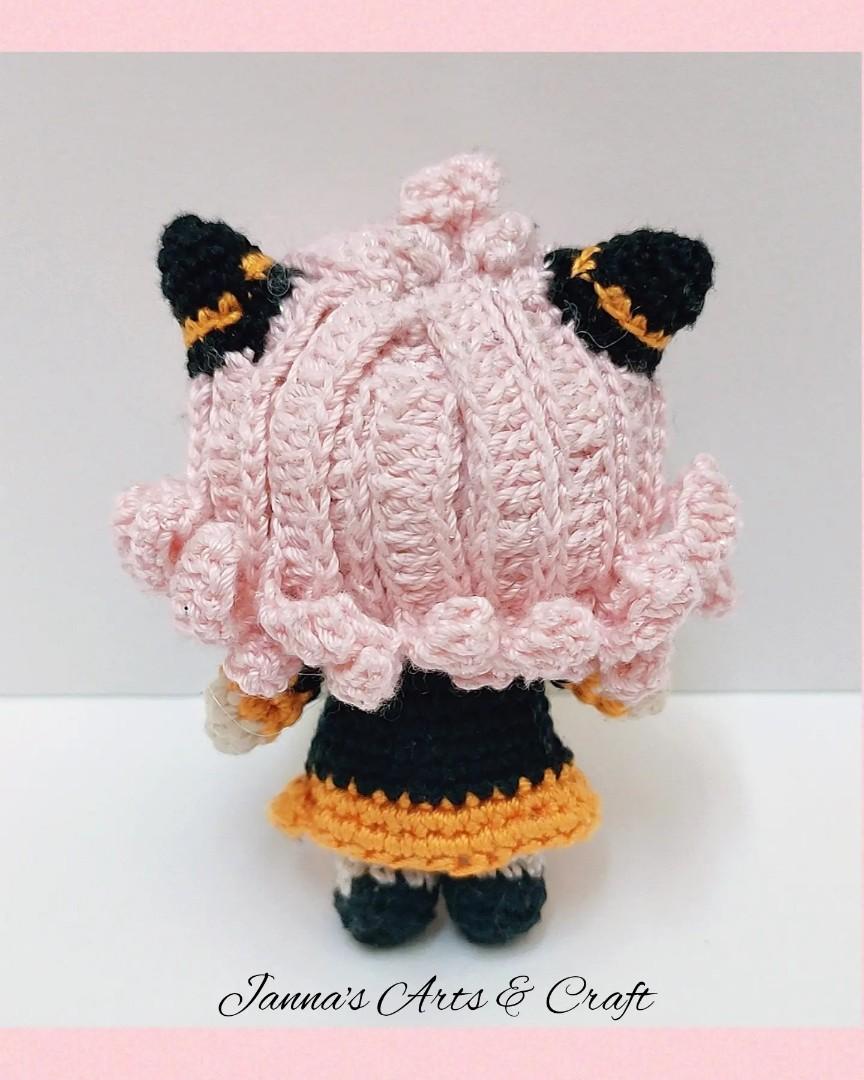 Crochet Mini Anya Amigurumi, Hobbies & Toys, Stationery & Craft ...
