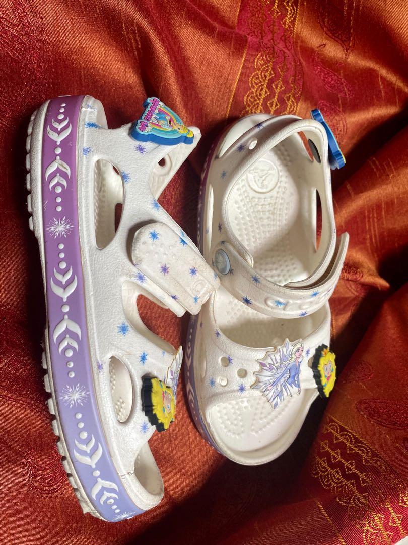 Crocs disney Frozen2 Sandal Fun Lab Crocband, Babies & Kids, Babies ...