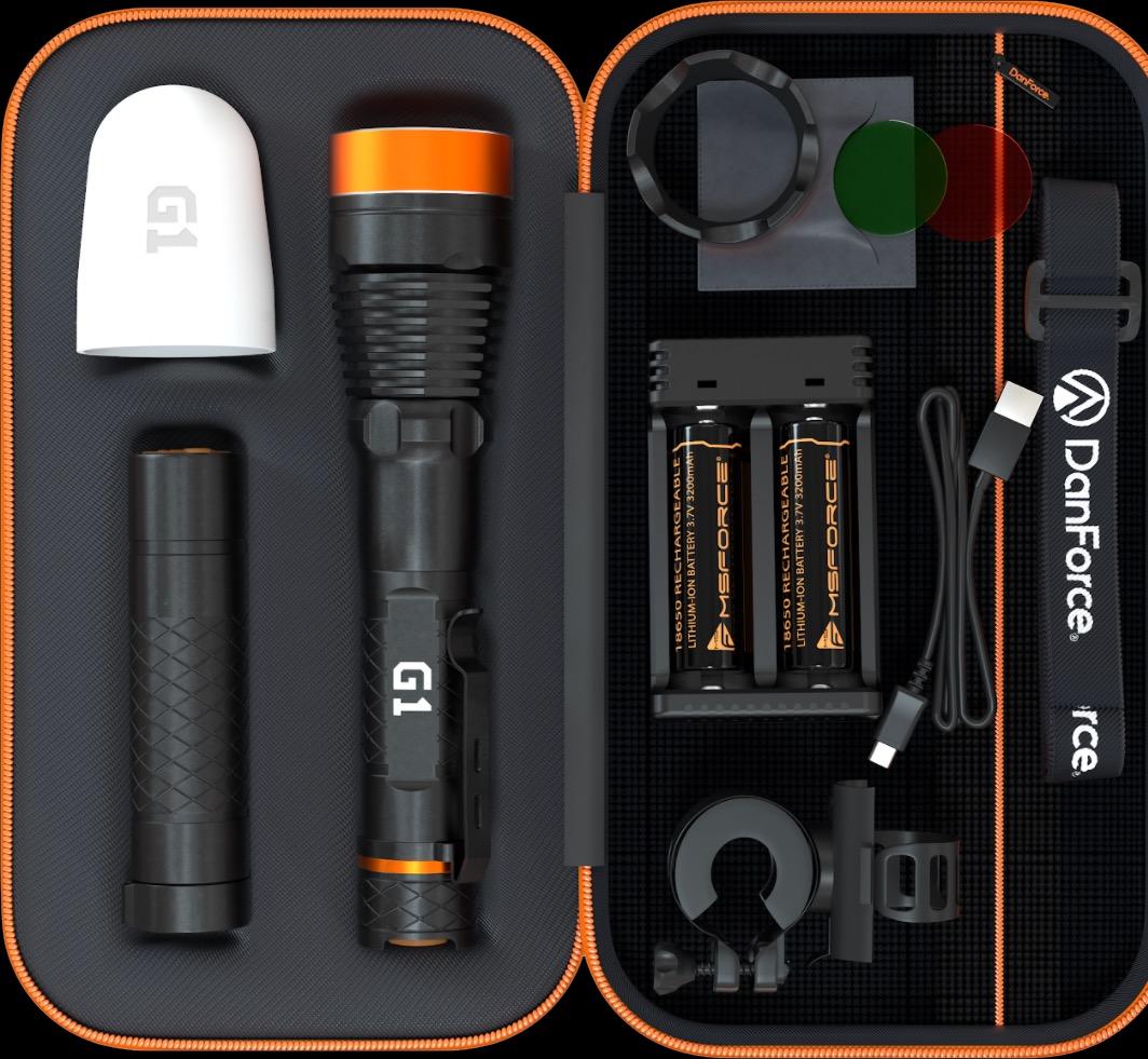 DanForce G1 PRO: The World’s First Modular Flashlight Kit, 傢俬＆家居, 戶外家具 ...