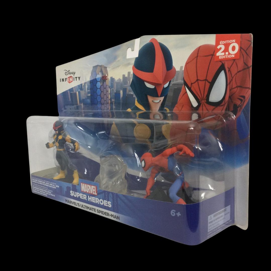 DISNEY INFINITY: MARVEL SUPER HEROES (2.0) Spider Man Play Set Action ...