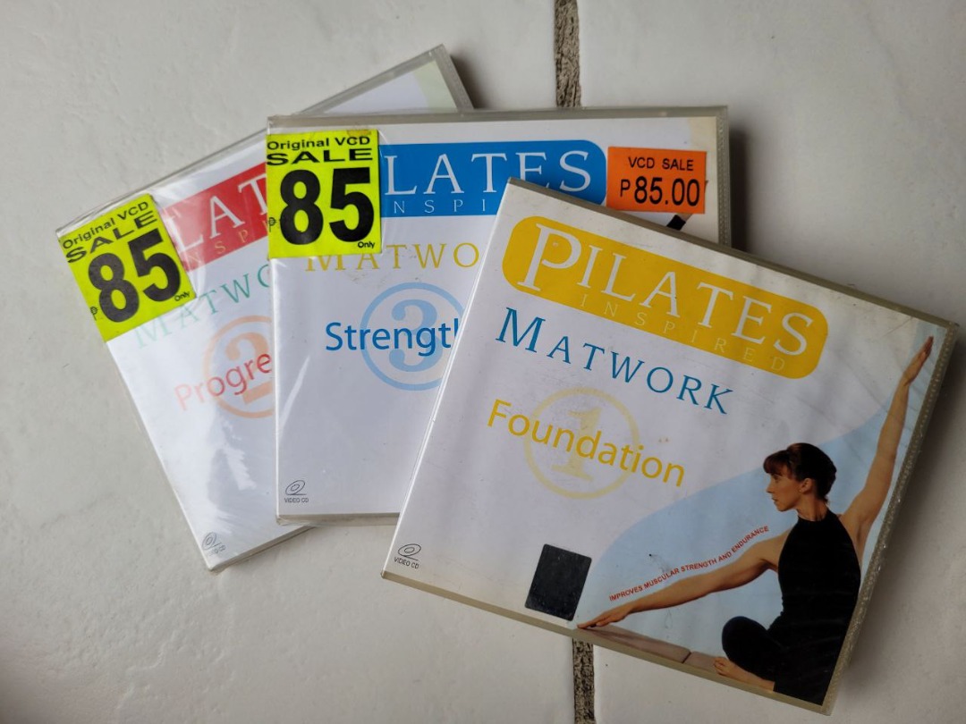 [DVD Set of 3] Complete Pilates Exercise Videos - Foundation ...