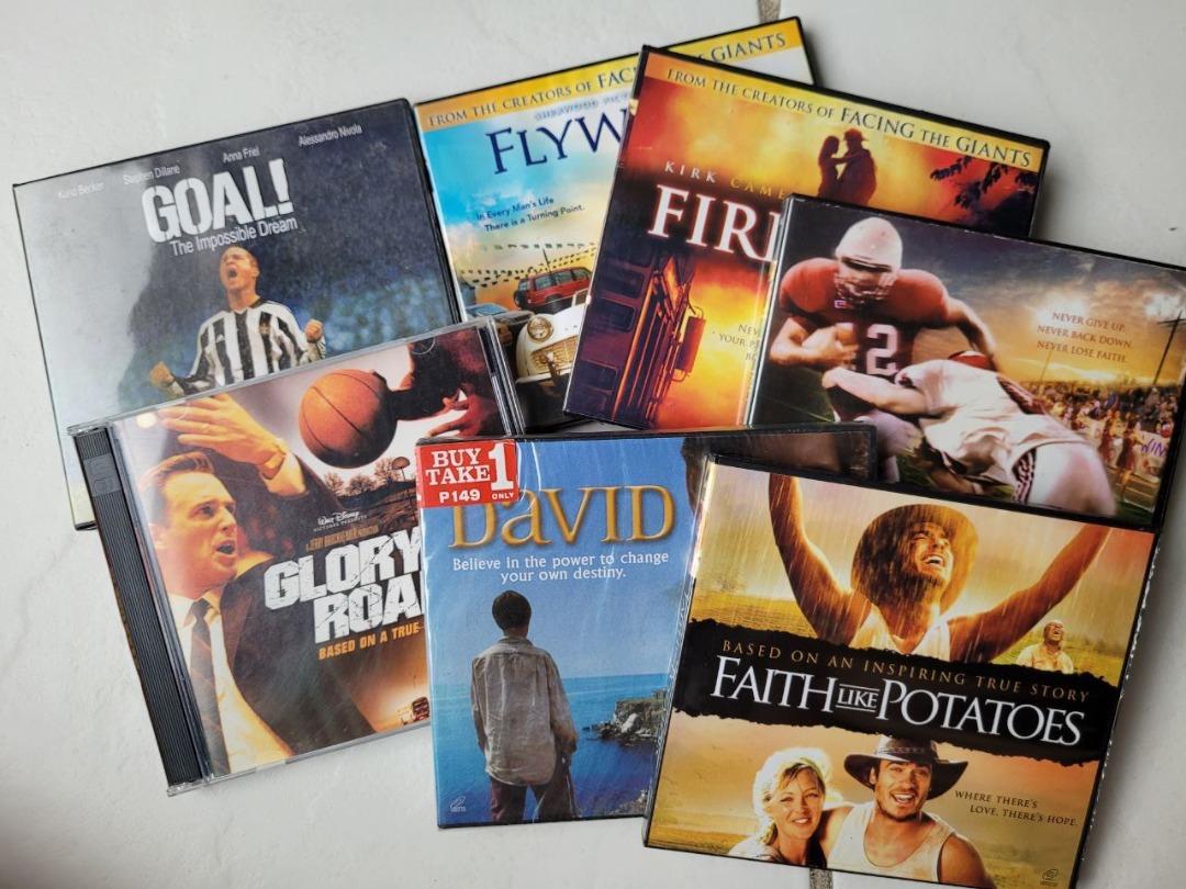 [VCD Set of 7] Inspirational Movies Fireproof, Facing the Giants ...