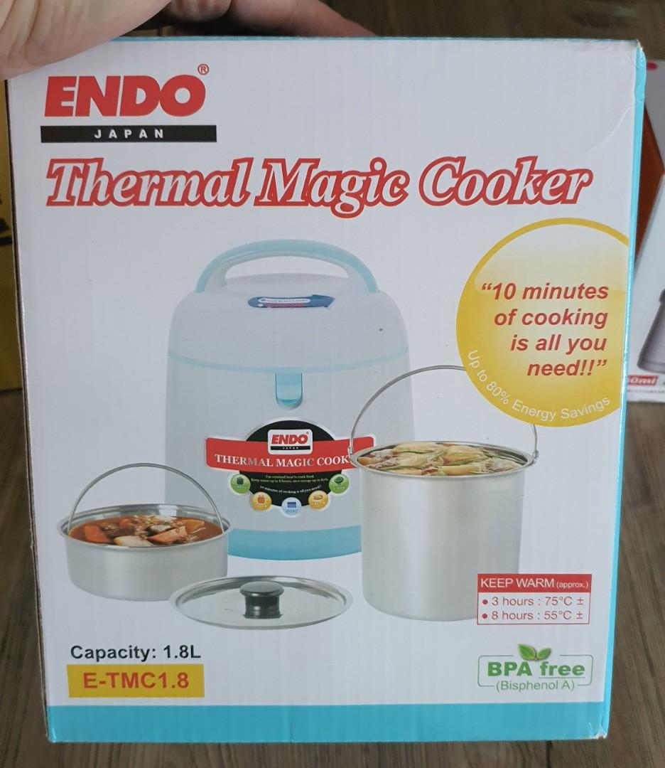 ENDO Thermal Magic Cooker 1.8L (From Japan), TV & Home Appliances ...