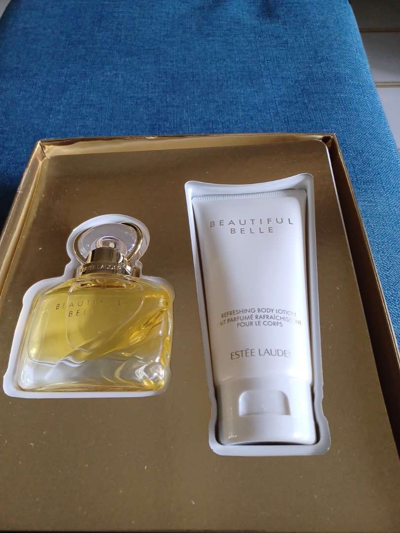 Estee Lauder Beautiful belle set, Beauty & Personal Care, Fragrance ...