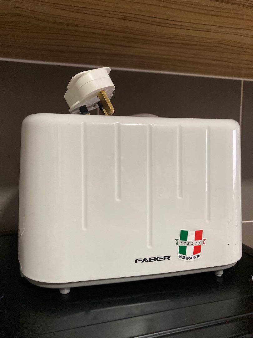 Faber Italian toaster for 2 sides, TV & Home Appliances, Kitchen ...