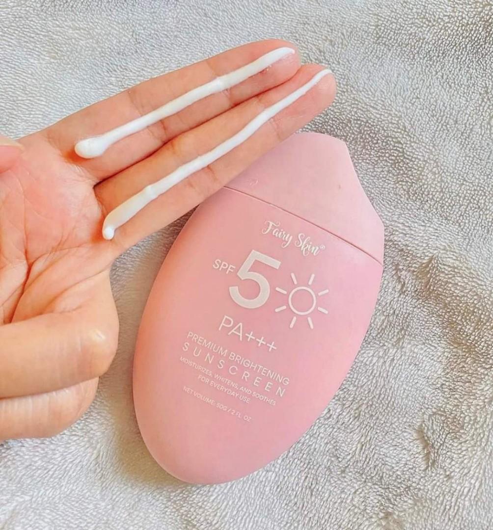 Fairy Skin Premium Brightening Sunscreen, Beauty & Personal Care, Face ...