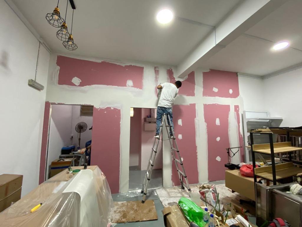 False Ceiling | Dry Wall | Wall Partition | Hacking and Demolition ...