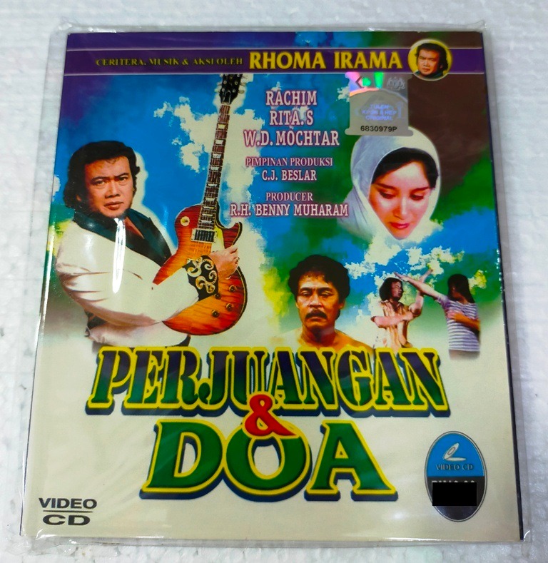 Filem Indonesia Perjuangan & Doa Original VCD Movie Rhoma Irama Rachim ...