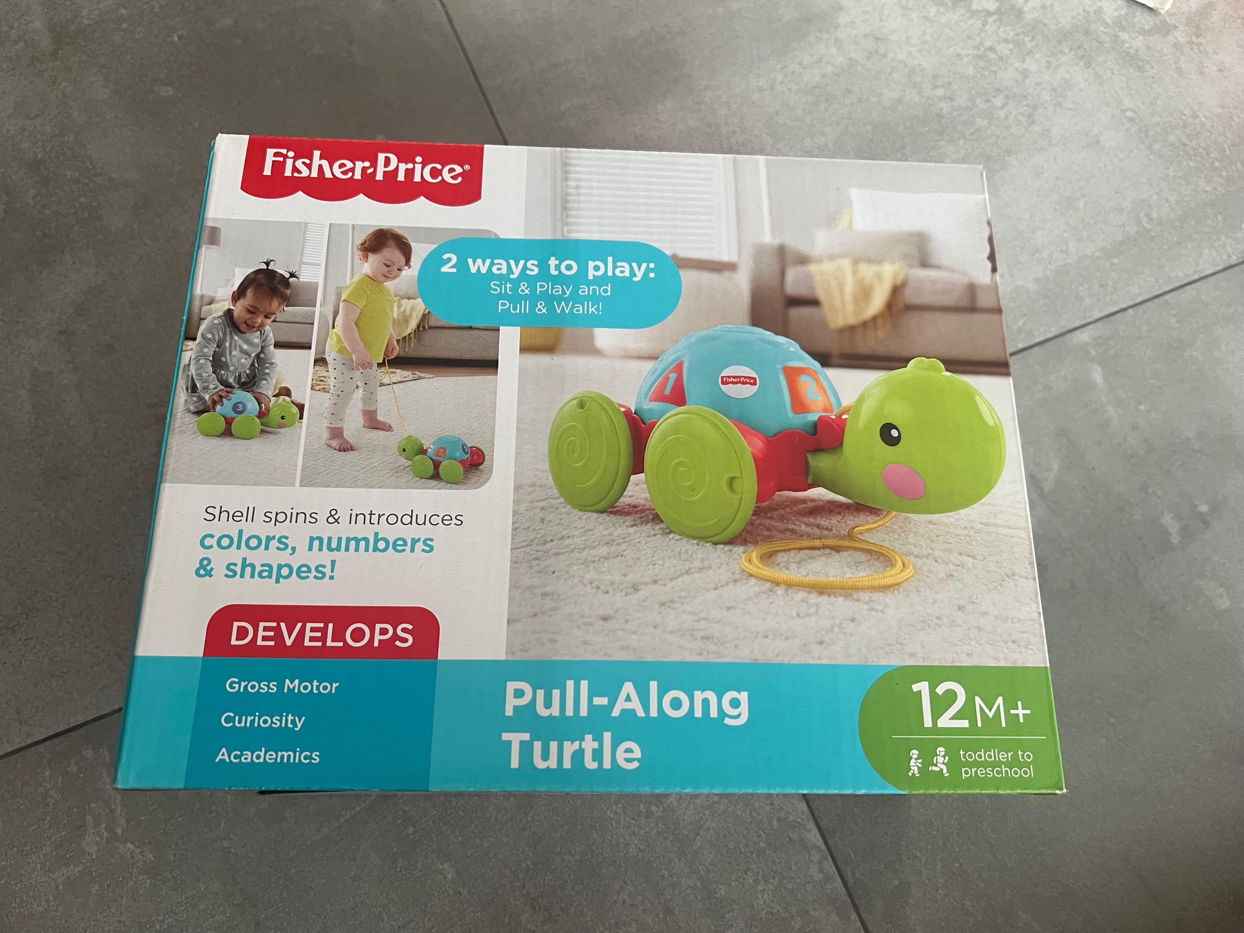 Fisher price pull along turtle BNIB, Babies & Kids, Infant Playtime on ...