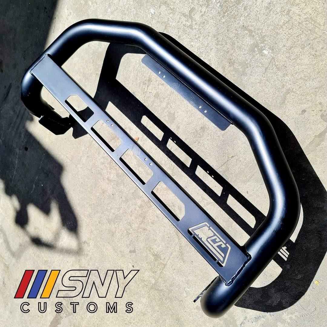 FJ Cruiser Nudge Bar Bullbar Original Mcc brand TRD style with foglamp ...