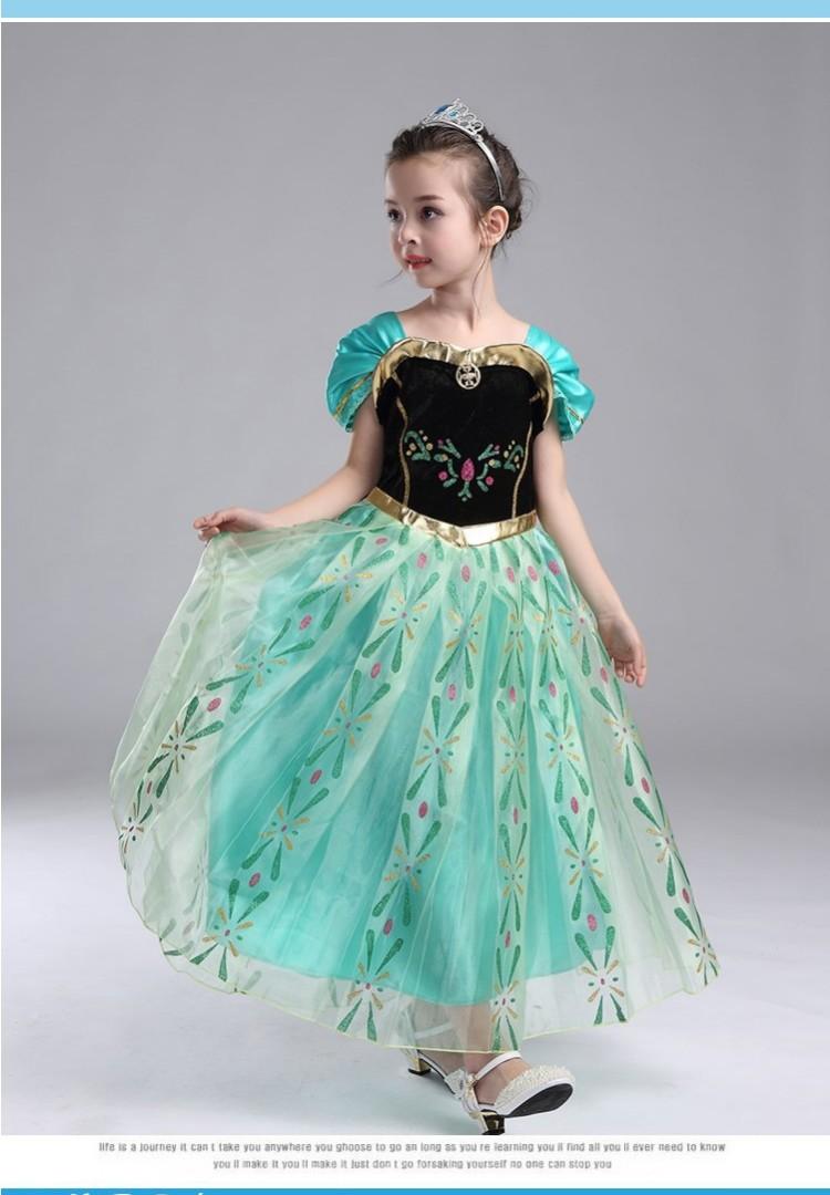 Frozen: Princess Anna Elegant gown dress, Babies & Kids, Babies & Kids ...