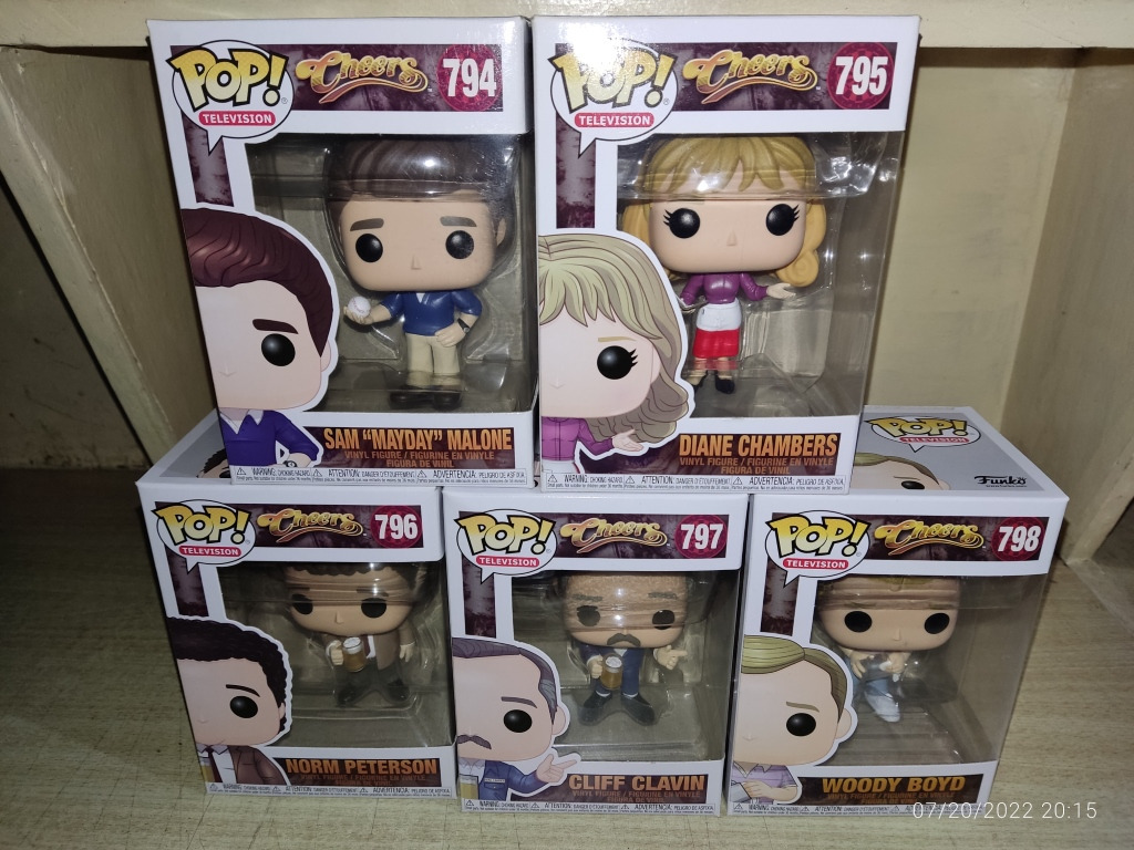 Funko Pop - Cheers set, Hobbies & Toys, Toys & Games on Carousell