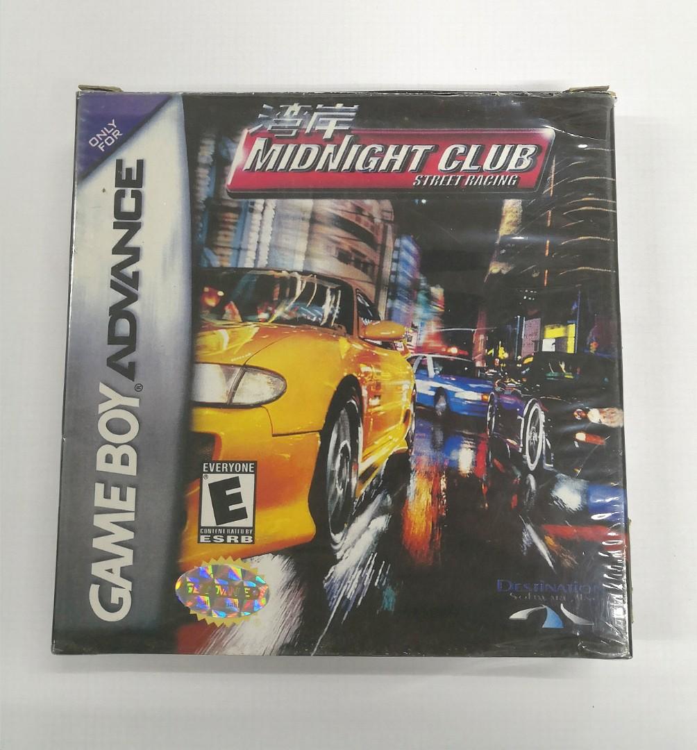 Gameboy Advance Game Midnight Club Street Racing, Video Gaming, Video ...