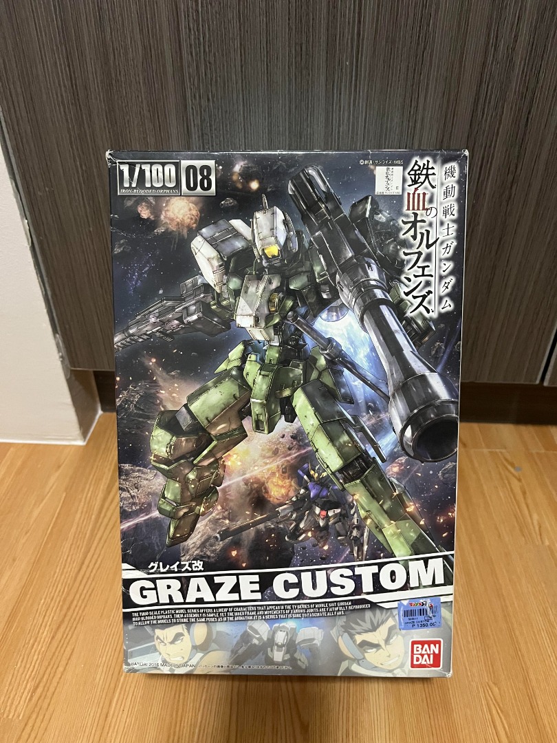Gundam Graze Custom 1/100, Hobbies & Toys, Toys & Games on Carousell