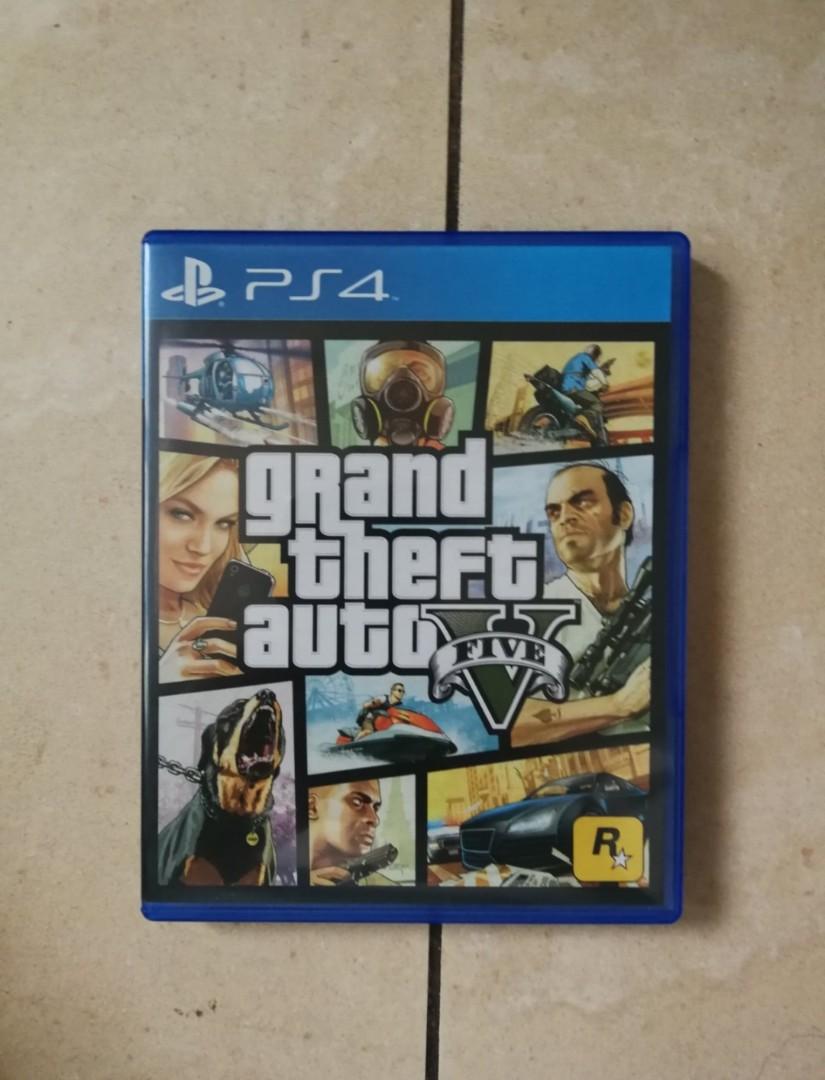 GTA V case, Video Gaming, Gaming Accessories, Cases & Covers on Carousell