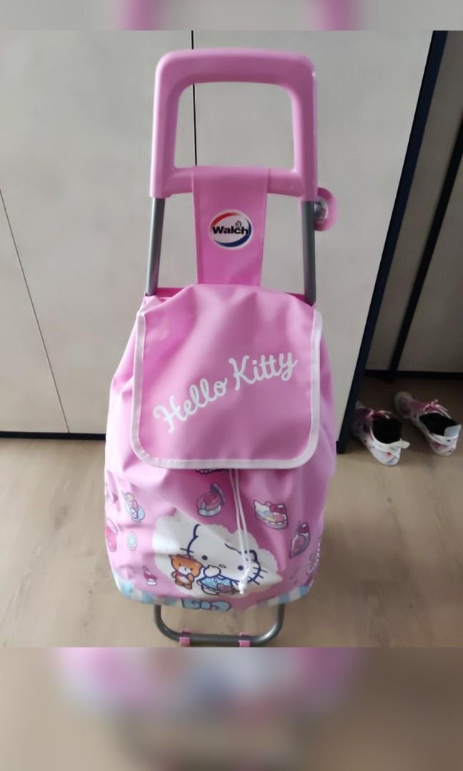 Hello kitty x walch limited edition shopping trolley, Hobbies & Toys ...