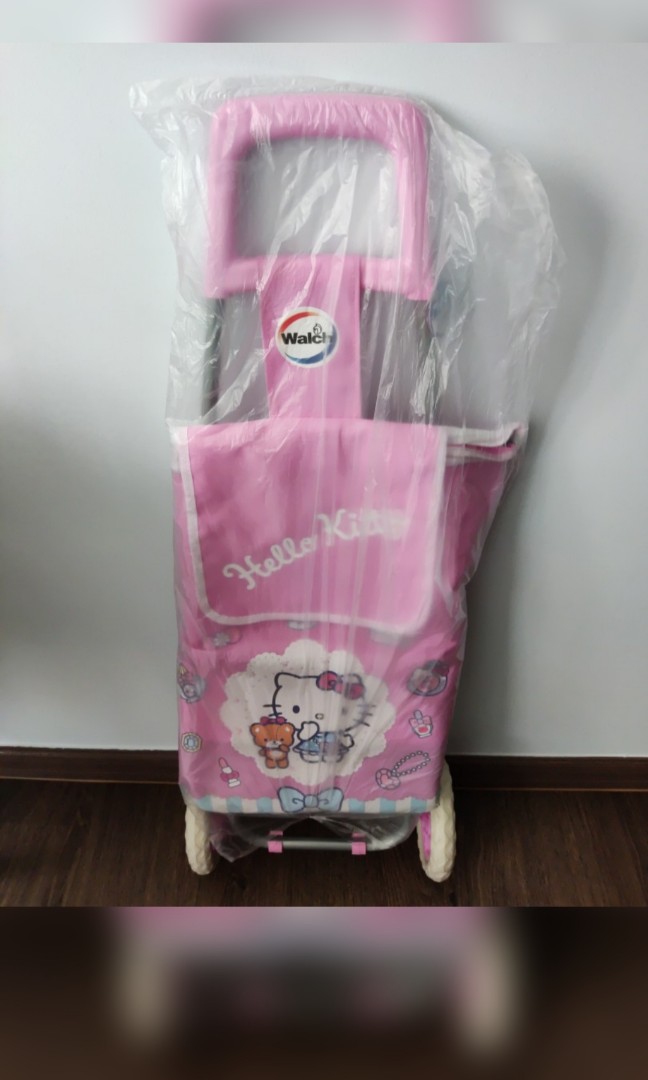Hello kitty x walch limited edition shopping trolley, Hobbies & Toys ...