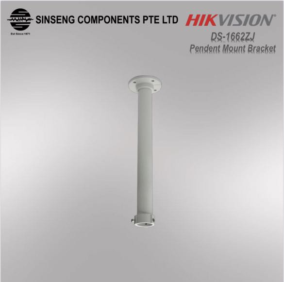 Hikvision Pendent Pole Mount Bracket/Pole Ceiling Mount Bracket for IP ...