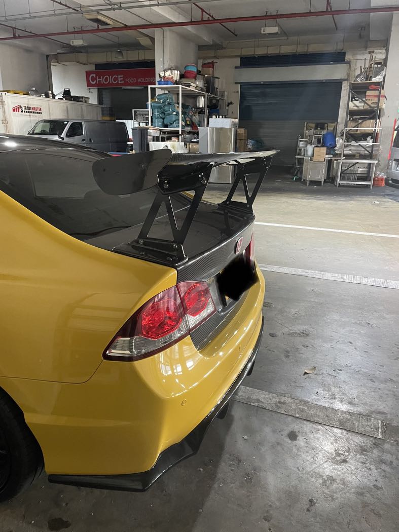 Honda Type R Boot and GT wing, Car Accessories, Accessories on Carousell