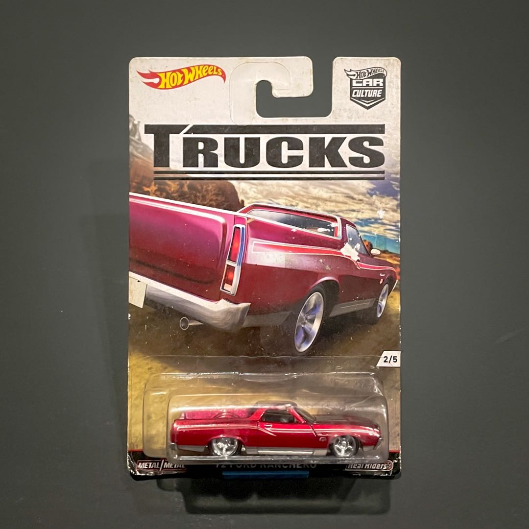 Hot Wheels ‘72 Ford Ranchero (Car Culture: Trucks), Hobbies & Toys ...