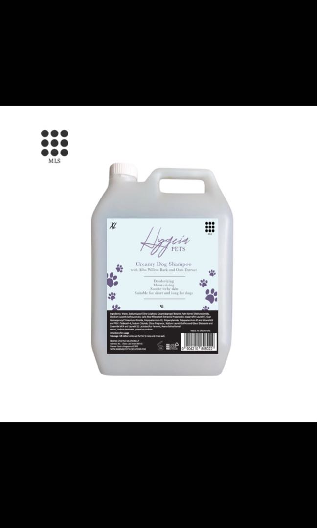Sharing Groomer's professional volumising shampoo for Hygeia Dogs - per ...