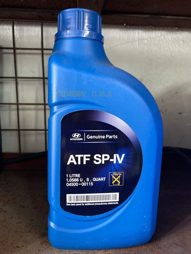 HYUNDAI ATF OIL SP-4, Car Accessories, Car Workshops & Services on ...