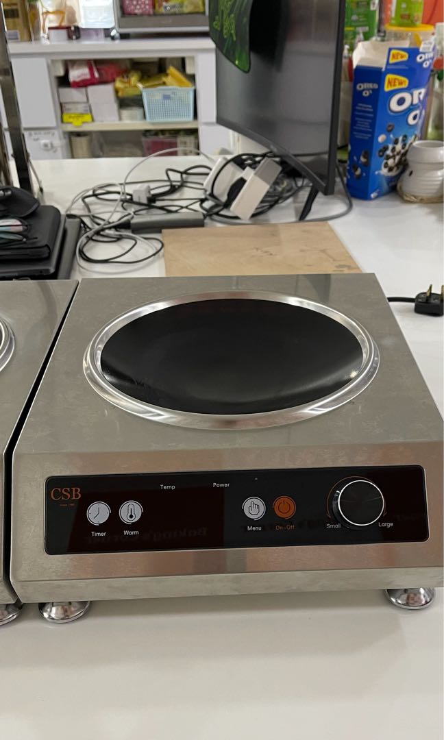 Induction Cooker Wok Style 3500w, TV & Home Appliances, Kitchen ...