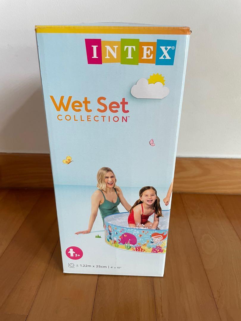 Intex wet set collection pool 1.22x25, Babies & Kids, Infant Playtime ...