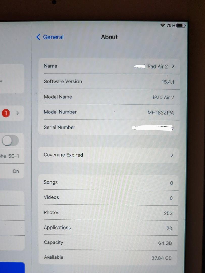 iPad Air 2 64GB (Screen Discoloration), Mobile Phones & Gadgets ...