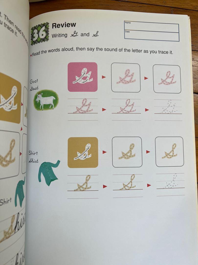 Kumon - cursive writing letters, Hobbies & Toys, Books & Magazines ...