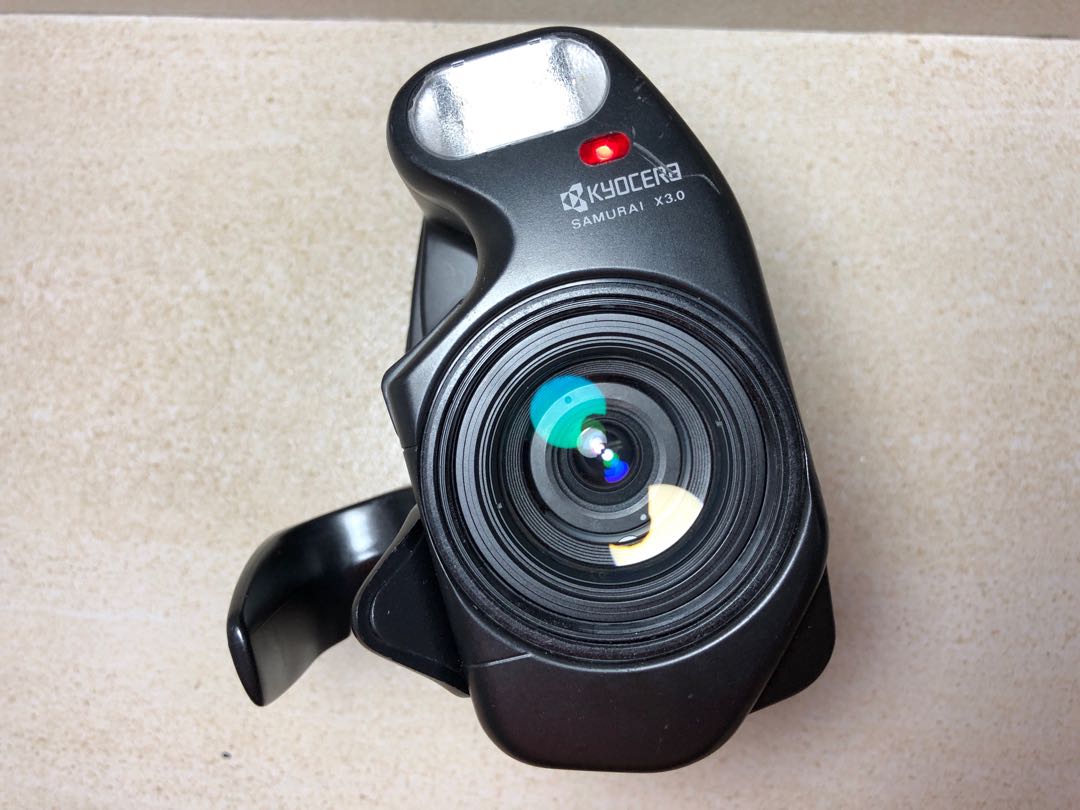 Kyocera Samurai X3.0 Half Frame Camera, Photography, Cameras on Carousell