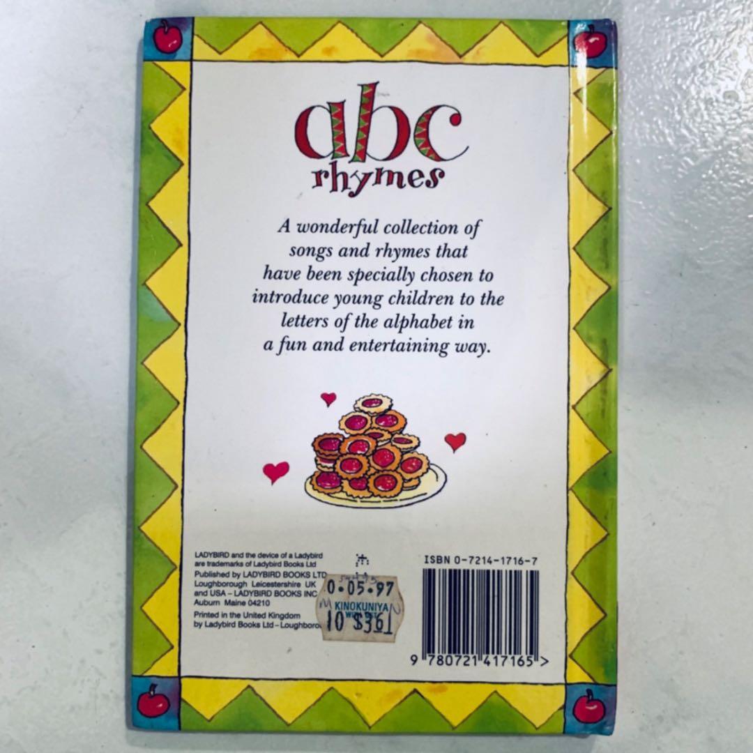 LadyBird: Abc Rhymes Story Book, Hobbies & Toys, Books & Magazines ...