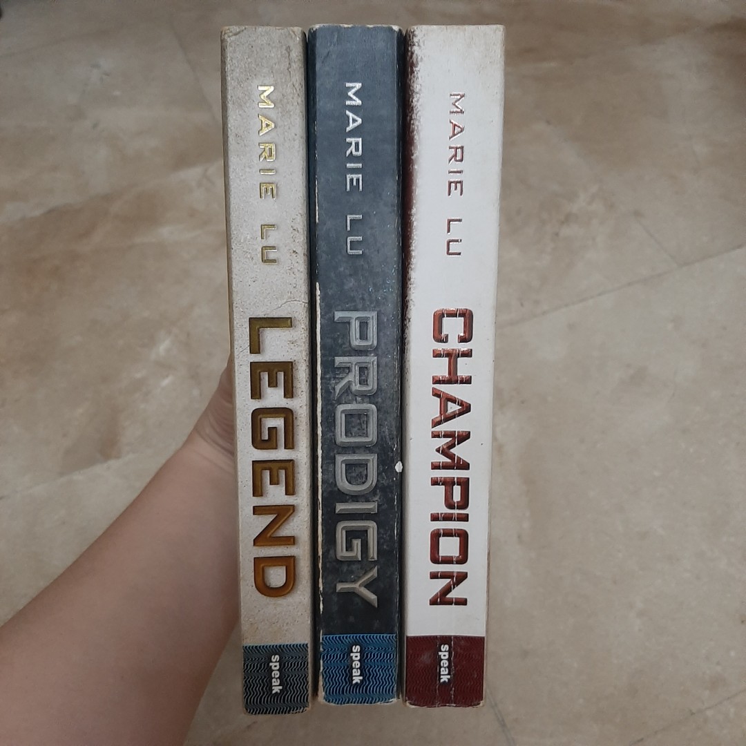 Legend Trilogy (Legend, Prodigy, Champion) by Marie Lu, Hobbies & Toys ...