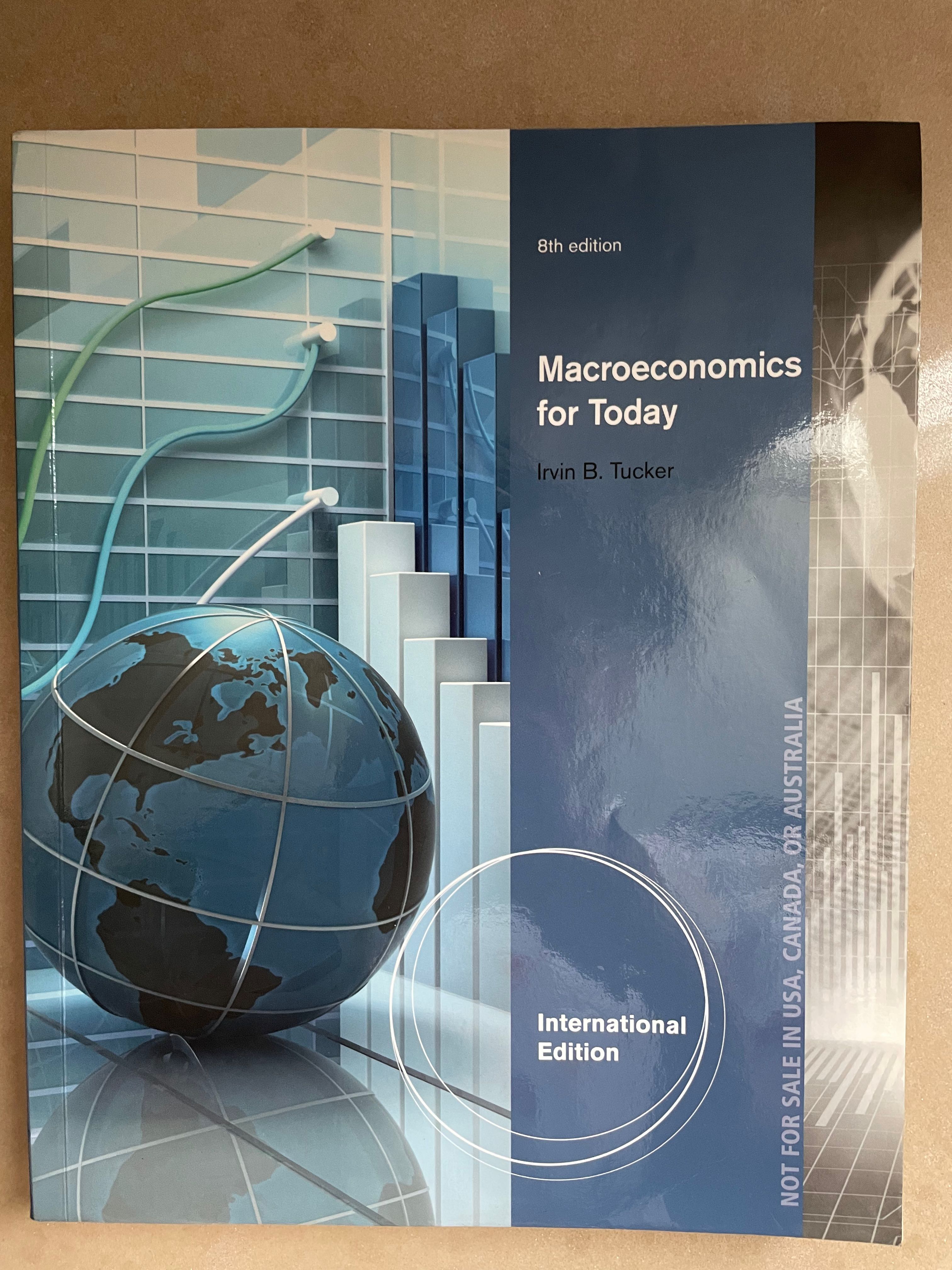 Macroeconomics Textbook 8th Edition, Hobbies & Toys, Books & Magazines ...