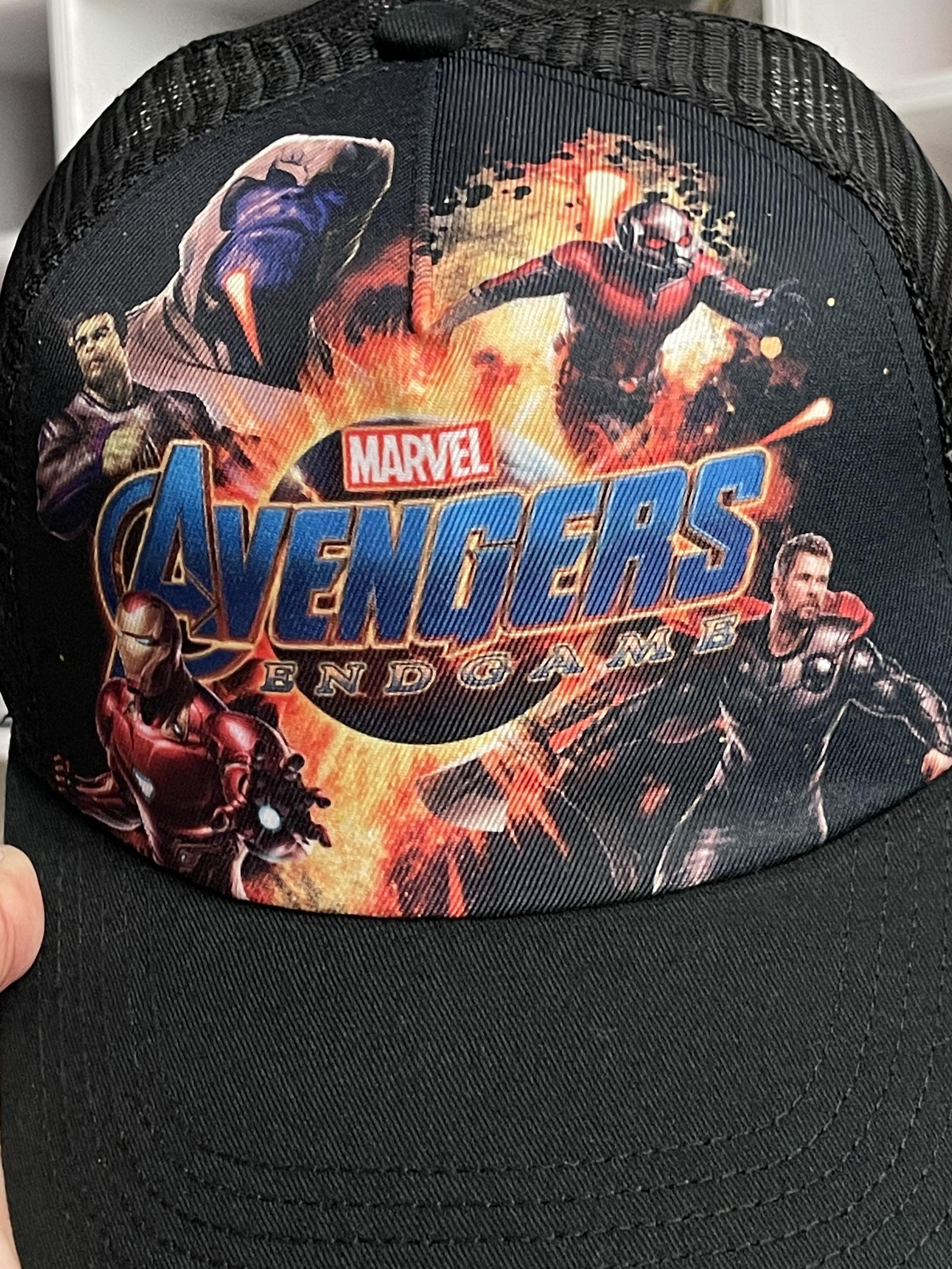 Marvel X Avengers Endgame Trucker Cap Iron man thor hulk, Men's Fashion ...