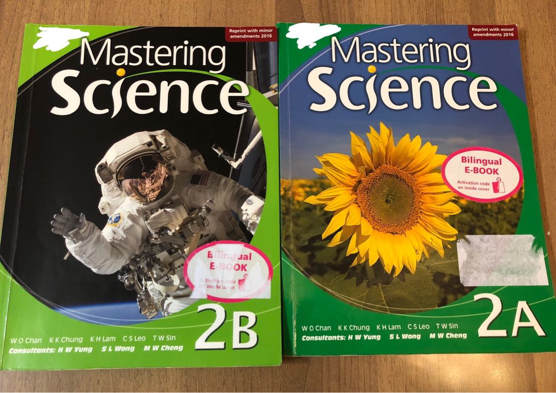 Mastering Science 2A, 2B, 興趣及遊戲, 書本 & 文具, 教科書 - Carousell