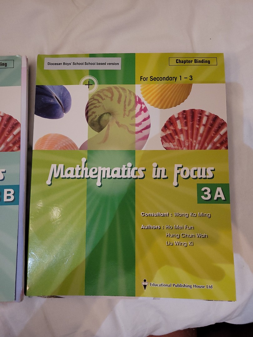 Mathematics in Focus 3A (DBS VERSION), 興趣及遊戲, 書本 & 文具, 教科書 - Carousell