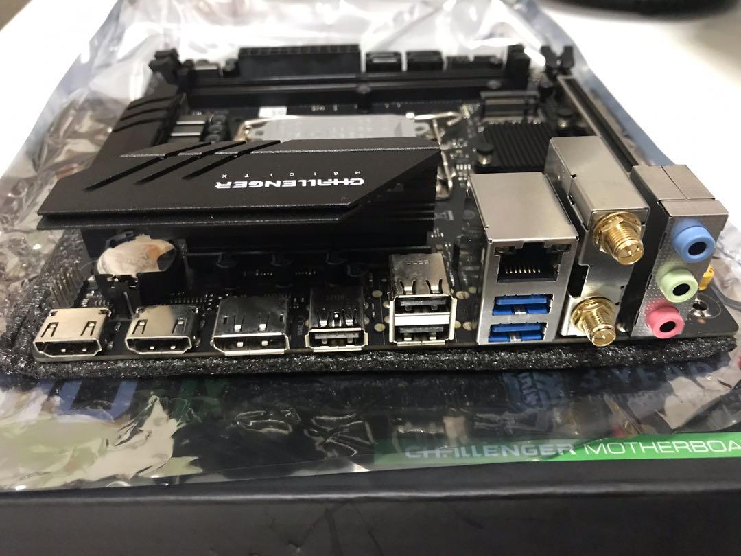 Maxsun H610i 2.5G challenger ITX Intel LGA1700 Mobo , DDR4 ( with Intel ...
