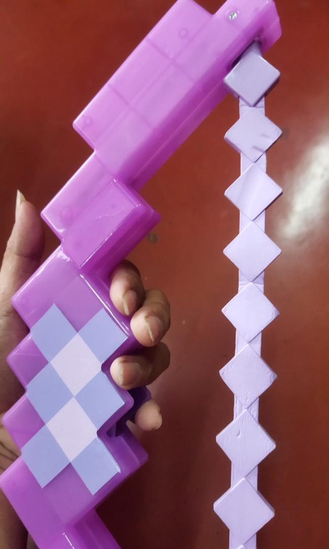 Minecraft Enchanted Bow and Arrow, Hobbies & Toys, Toys & Games on ...