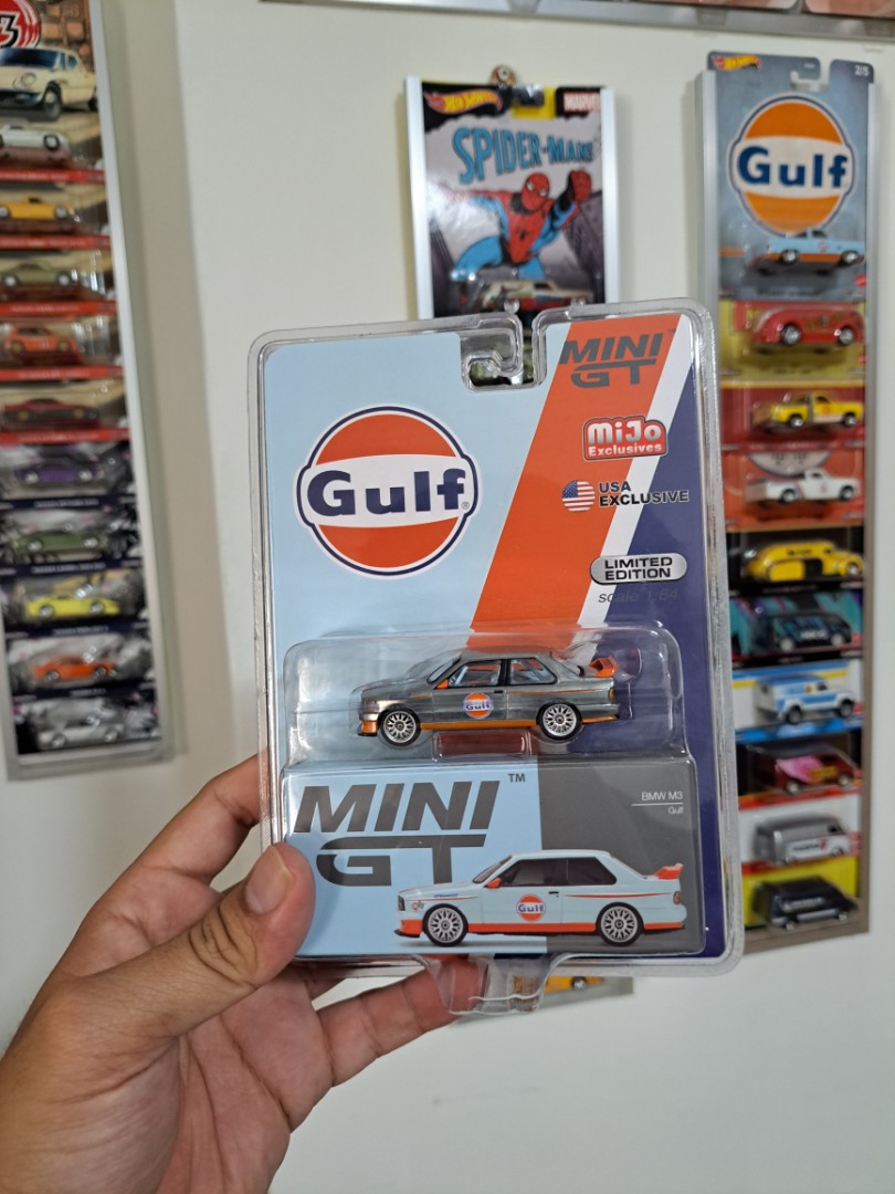 FREE DELIVERY Mini GT Raw Chase Mijo Exclusive Gulf tempo BMW M3 and ...