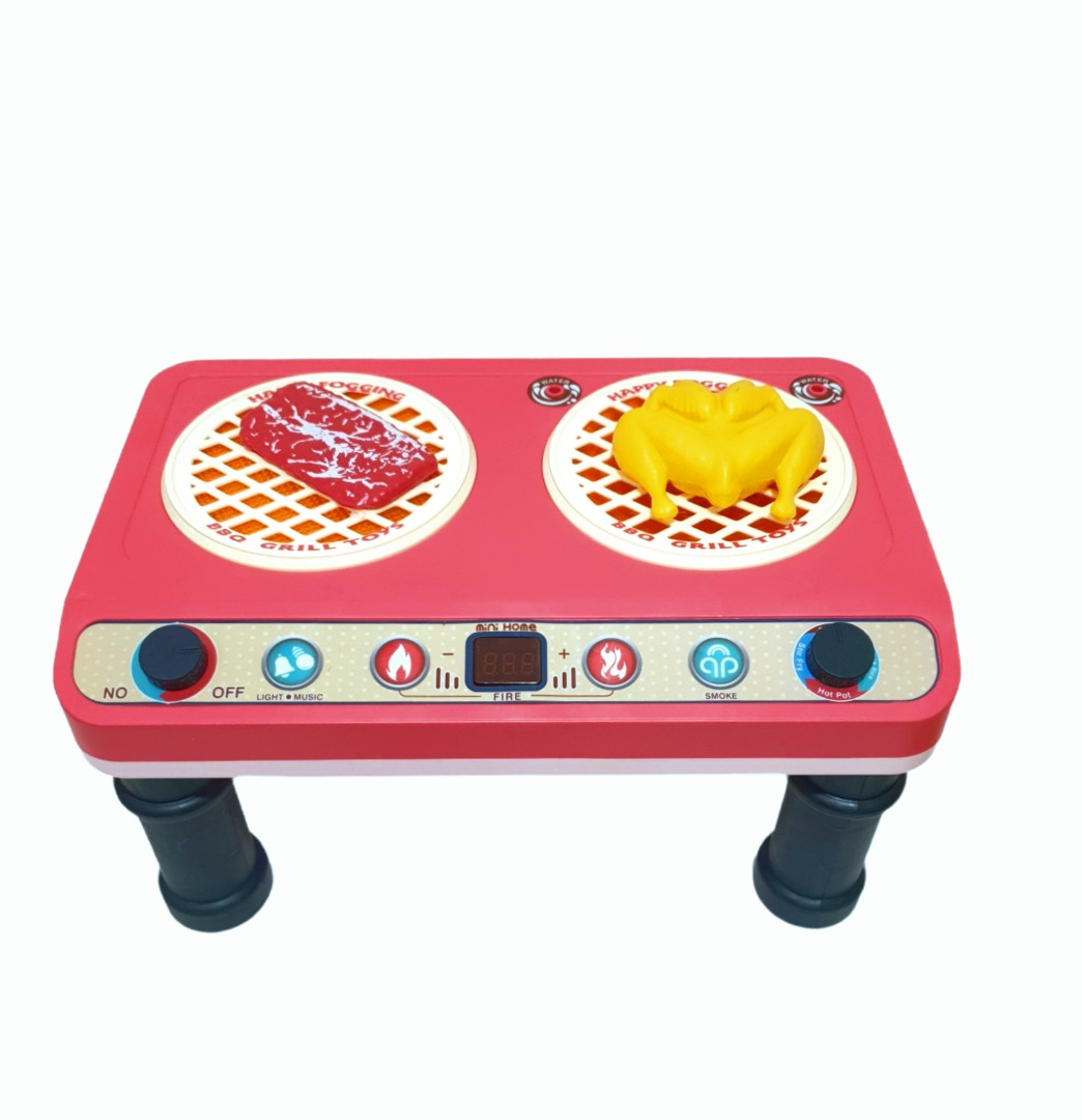 A-020 Mini Home Appliance Toy Kitchen 2 Burner Stove with Real Steam ...