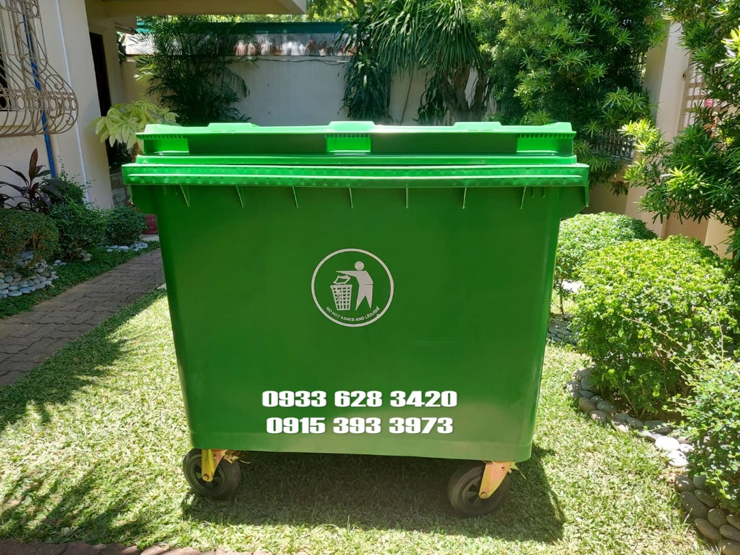 Mobile Waste Bin, Furniture & Home Living, Cleaning & Homecare Supplies ...